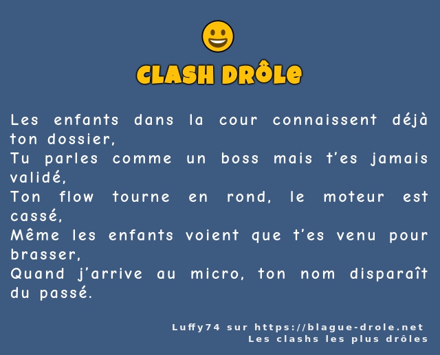Les clashs les plus drôles - Blague Drole 😁