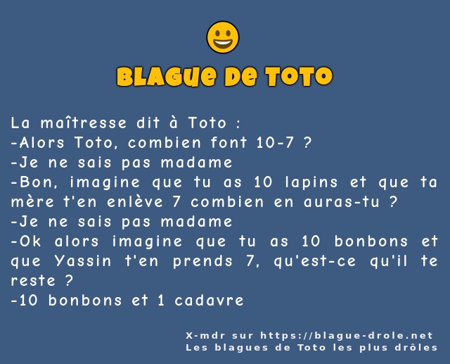Salut toto - Blague Drole 😁